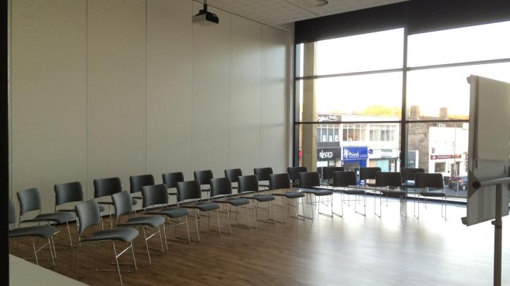 Room B view of seating